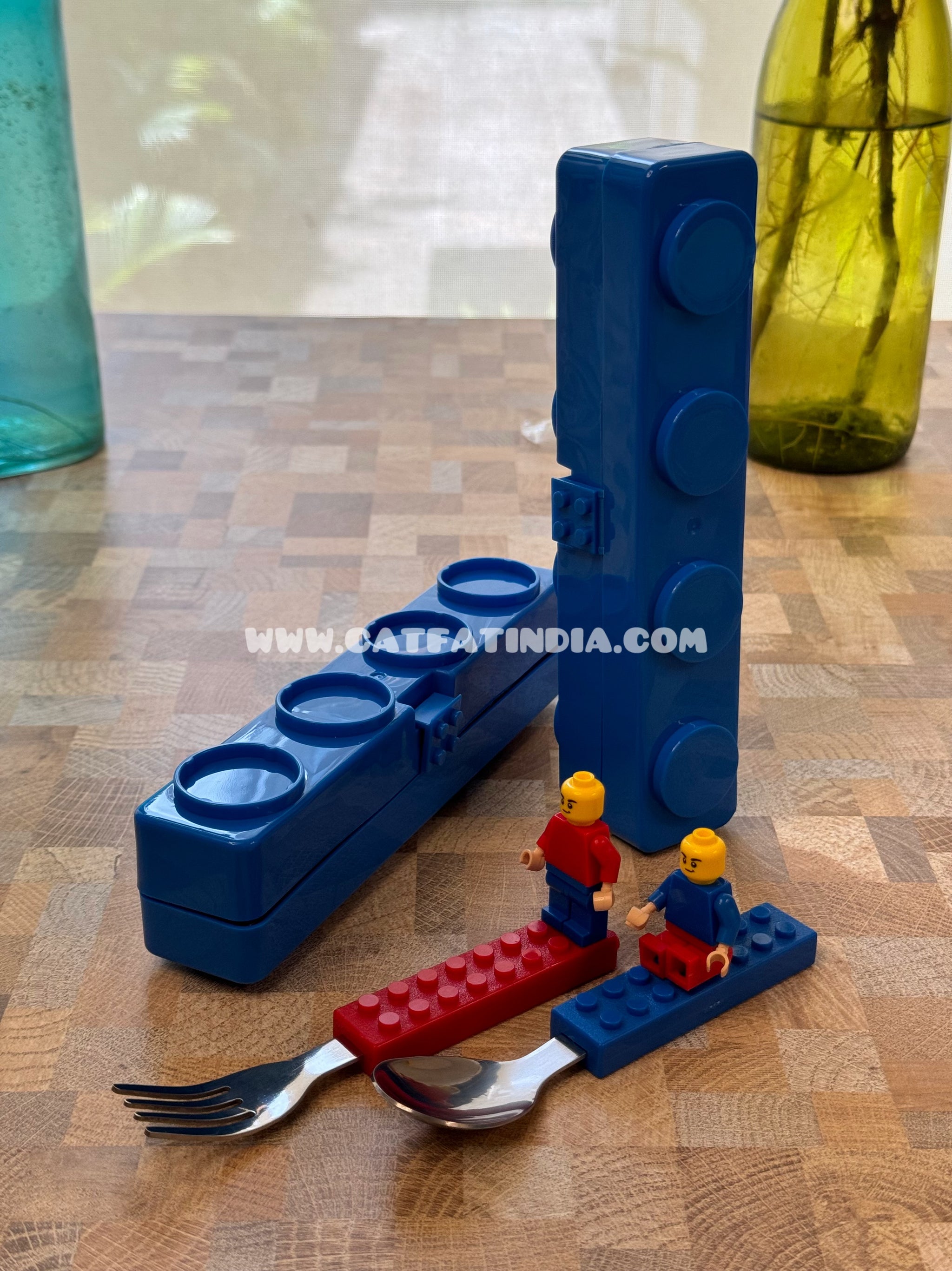 Brick Bite Lego Cutlery Set – CATFATINDIA