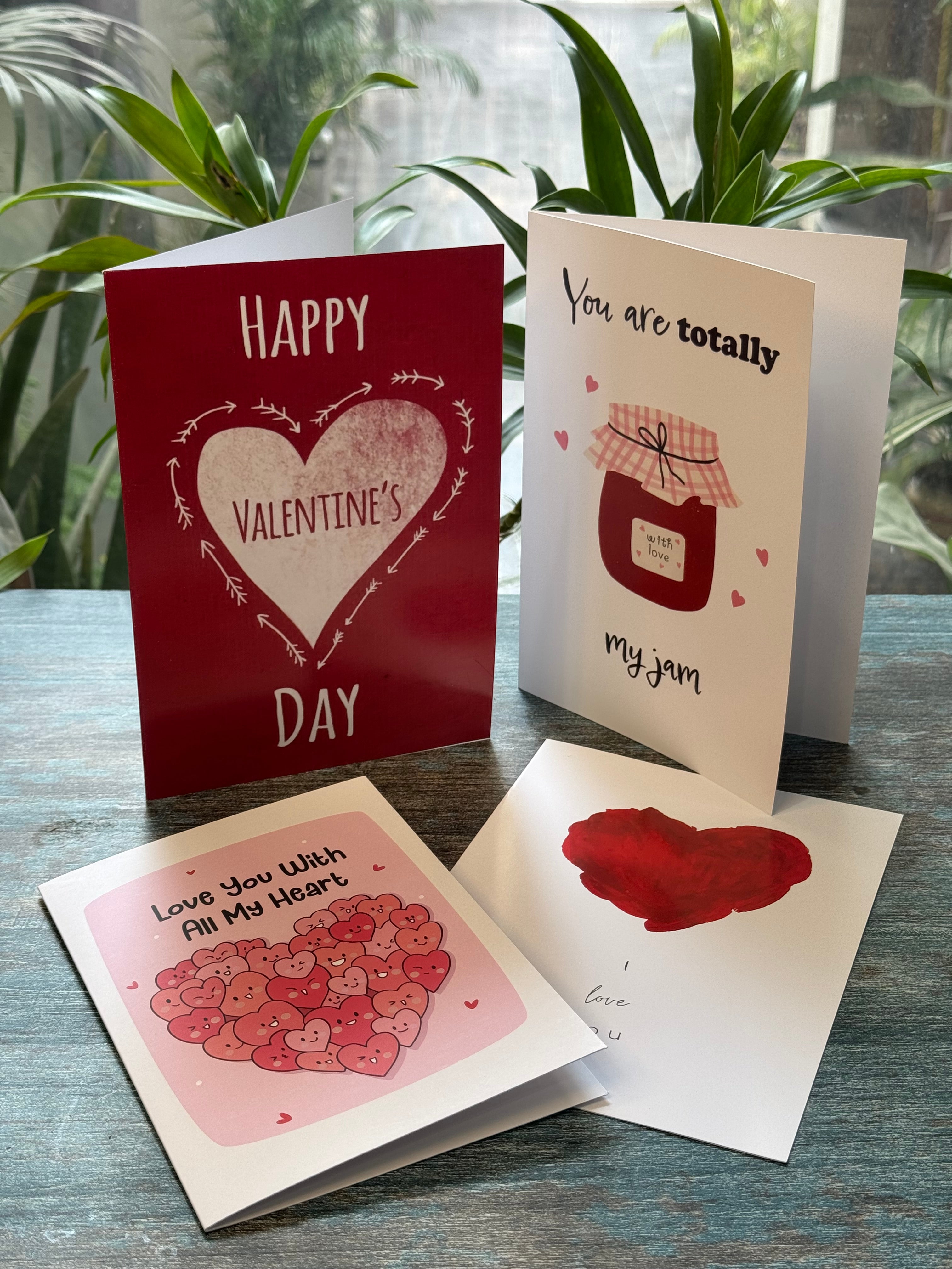 Love Notes Valentine Greeting Card – CATFATINDIA
