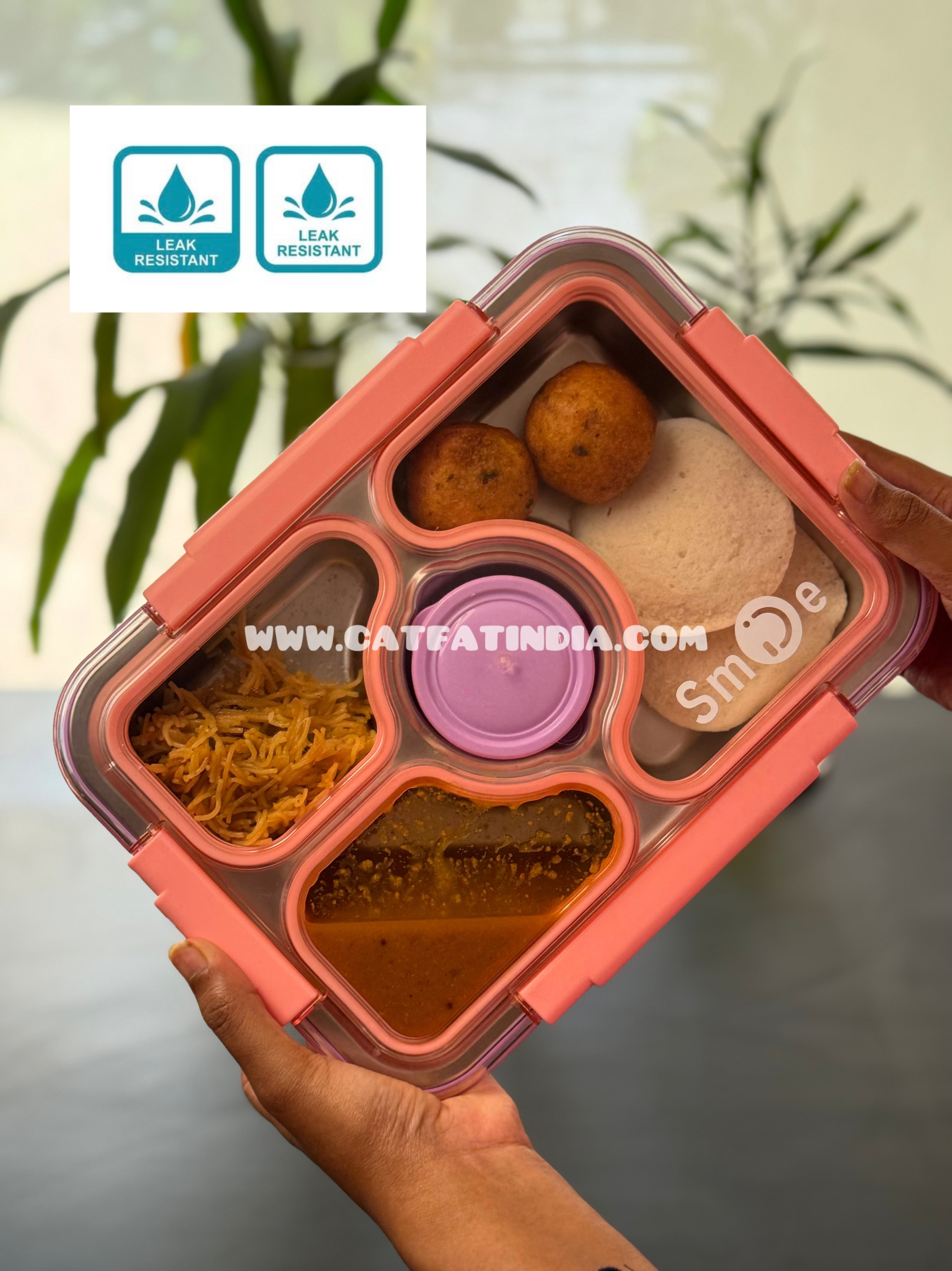 Lunch Barn Bento Box (Leak-Resident Lunch Box) – CATFATINDIA