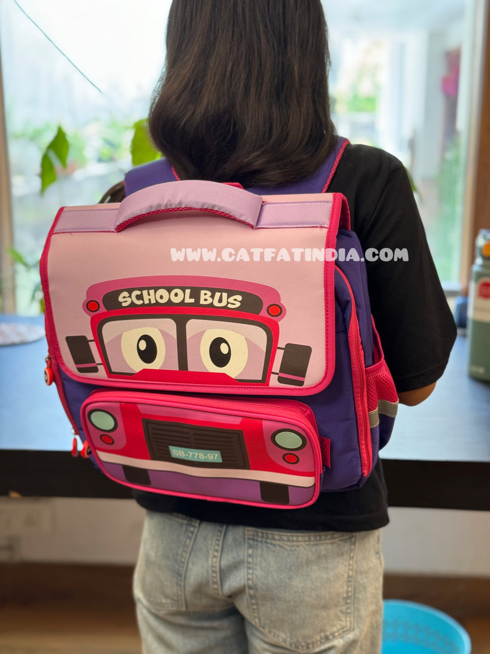 School Bus Backpack – CATFATINDIA